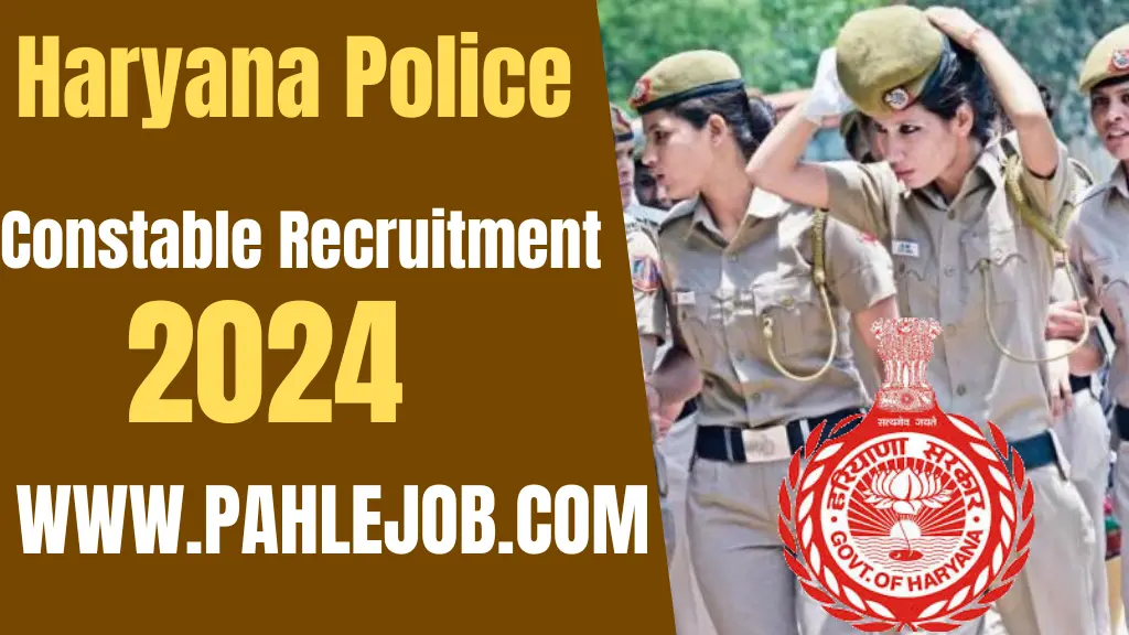 Haryana Police Constable Recruitment 2024: Official Notification for Constable 6000 Post Apply ...